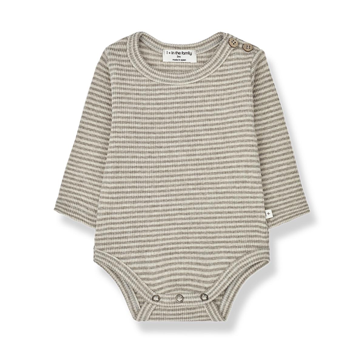 andrey body in oatmeal-taupe by 1+ in the family – Pi Baby Boutique
