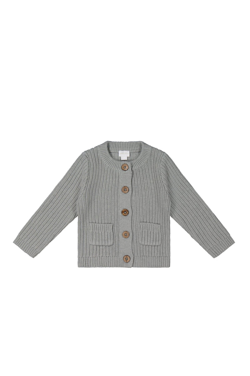 Jesse Cardigan - Slate by Jamie Kay – Pi Baby Boutique