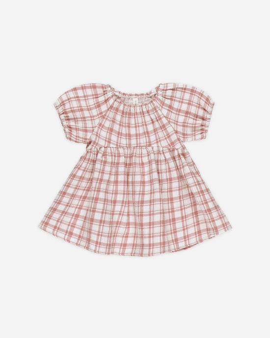 Bella Dress || Pink Plaid by Quincy Mae – Pi Baby Boutique