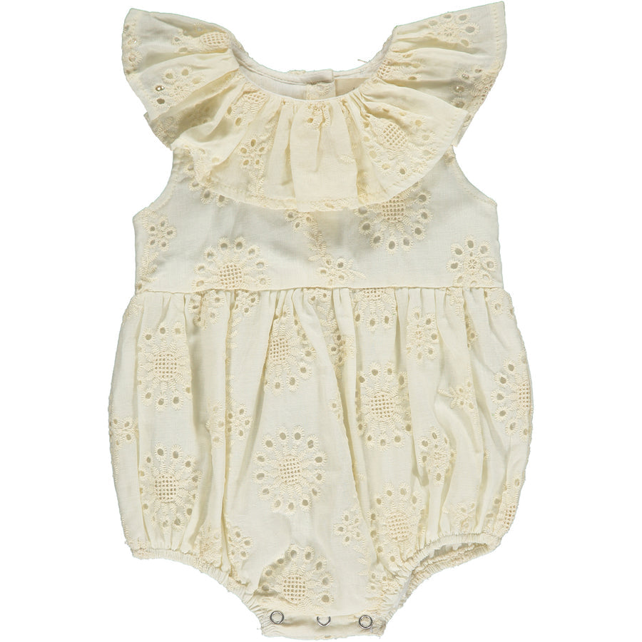 Maya Bubble in Ivory Eyelet by Vignette – Pi Baby Boutique