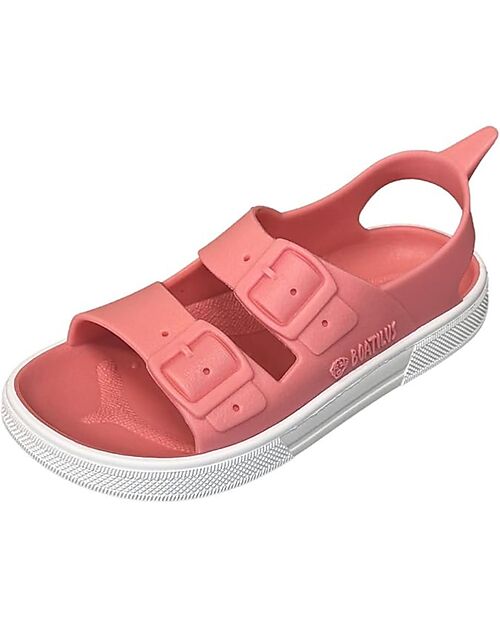 Irky Sandals- Candy Pink/White by Boatilus – Pi Baby Boutique