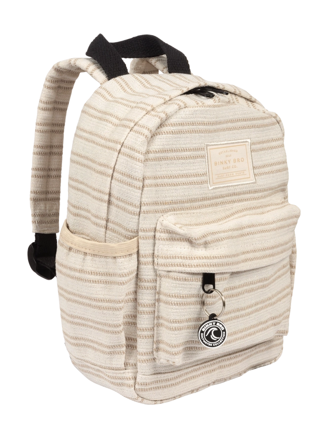 Backpack (Beige Canvas) by Binky Bro – Pi Baby Boutique