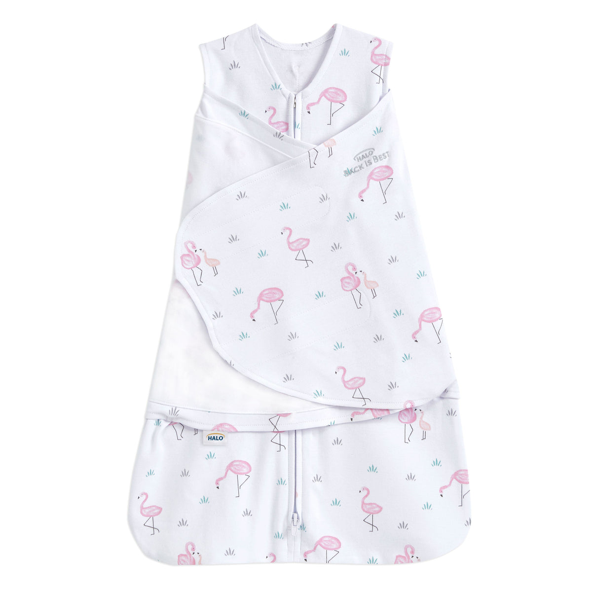 SleepSack Swaddle - Flamingos by Halo – Pi Baby Boutique