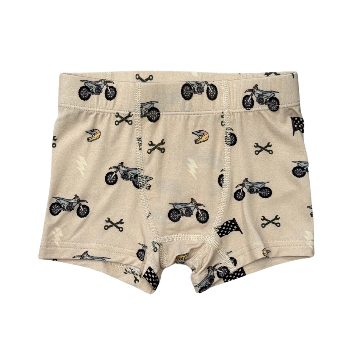 Boy's Boxer- Dirt Bikes by Babysprouts – Pi Baby Boutique