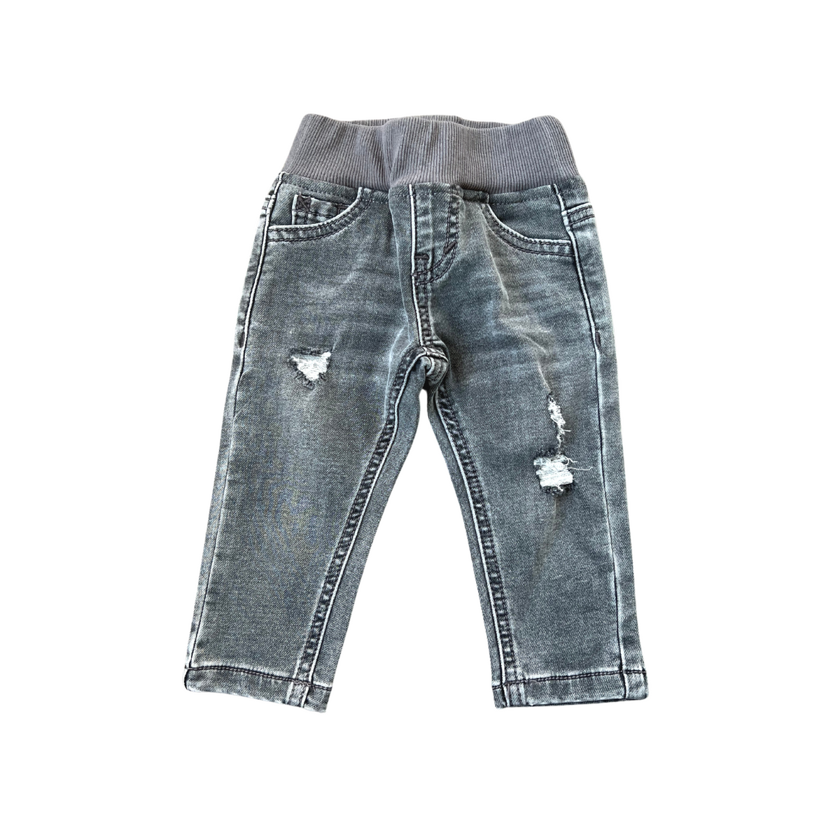Demin Jeans - Grey Wash by babysprouts – Pi Baby Boutique