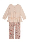 Cornucopia Rayon & Knit 2 Piece Set by Mabel + Honey – Pi Baby Boutique